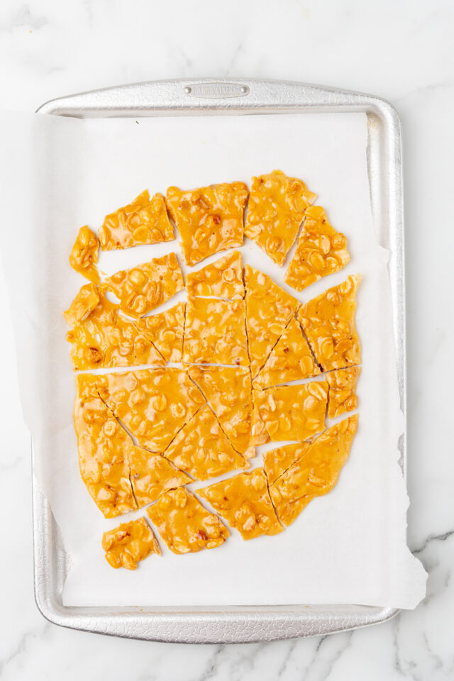 Microwave Peanut Brittle - Microwave Meal Prep